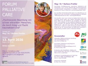 Forum Palliative Care: "Psychosoziale Begleitung von schwer erkrankten ...
